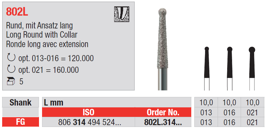 FG DIAMOND BURS – Page 2
