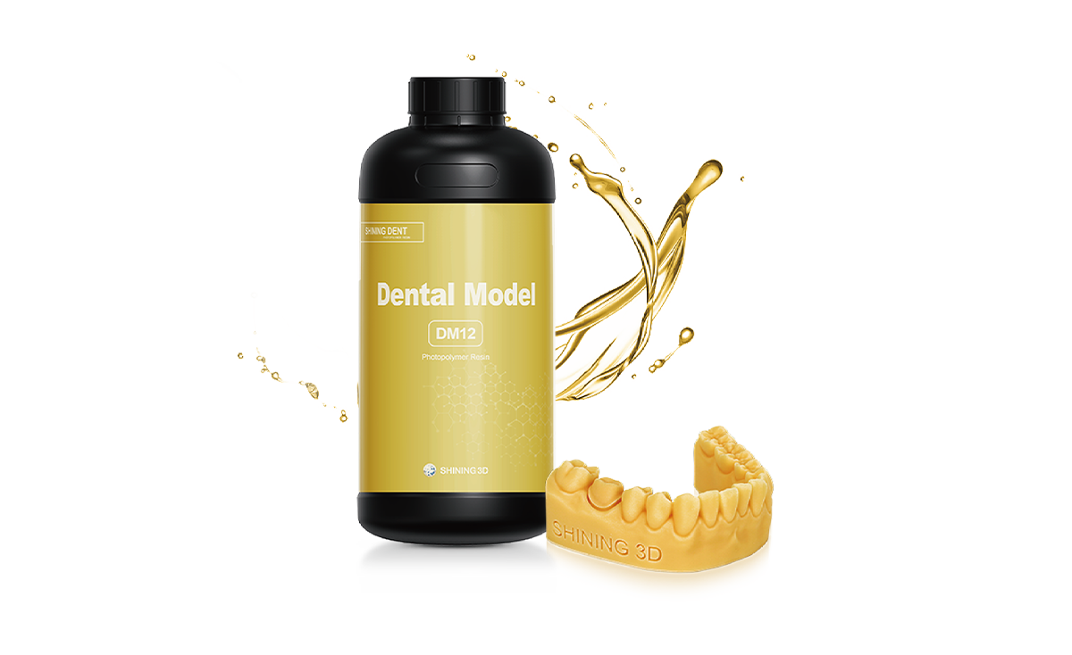 3D PRINTING RESIN SHINING DENTAL MODEL DM12 1kg