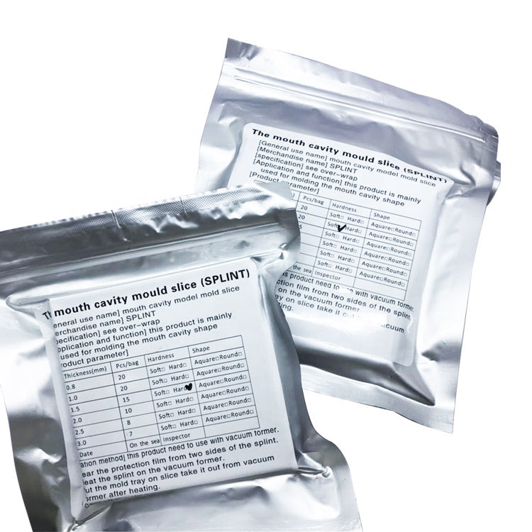 THERMOFORMING SHEET HARD - SPLINT - SQUARE