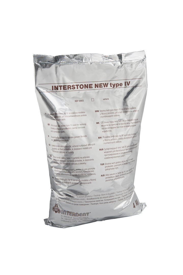 PLASTER DIE STONE INTERSTONE NEW TYPE IV INTERDENT
