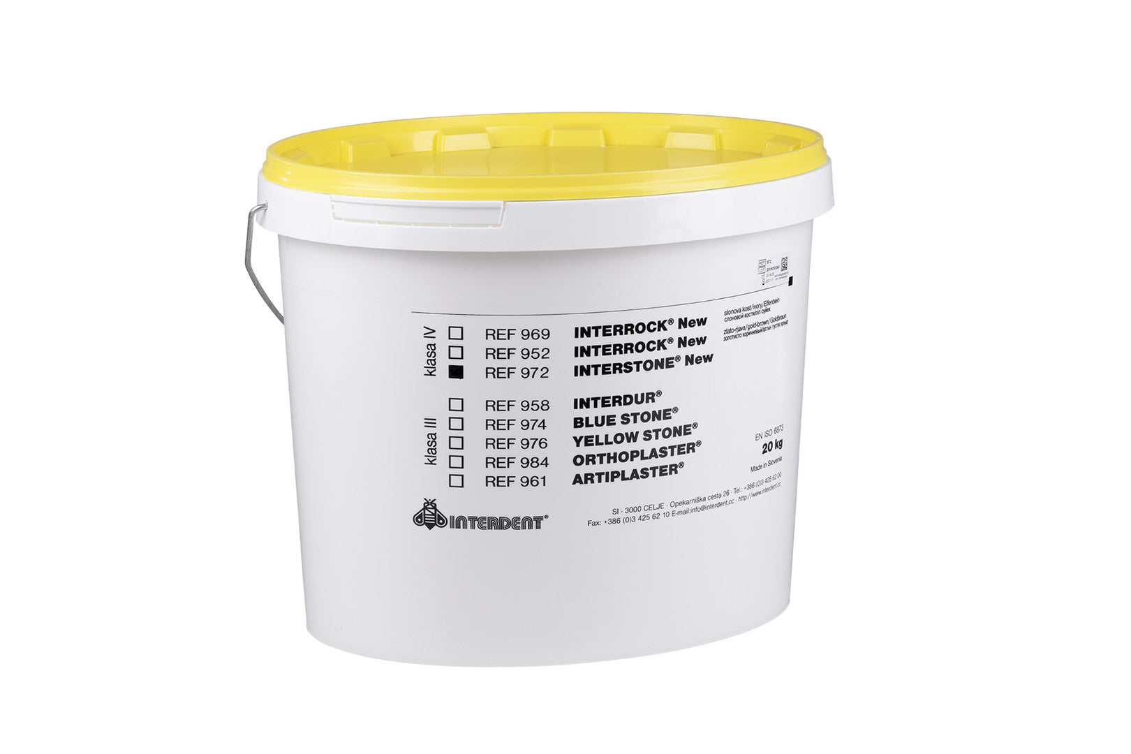 PLASTER DIE STONE INTERSTONE NEW TYPE IV INTERDENT