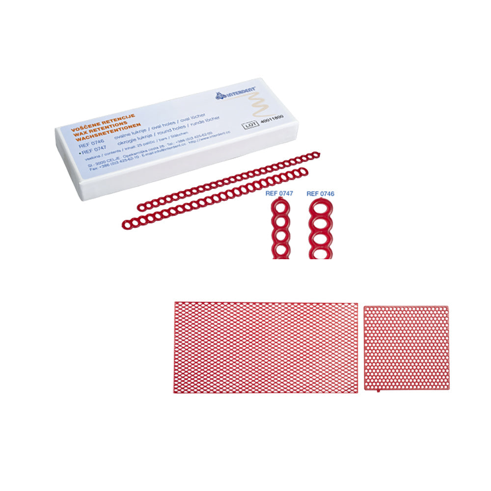 RETENTION WAX INTERDENT -WAX PATTERNS