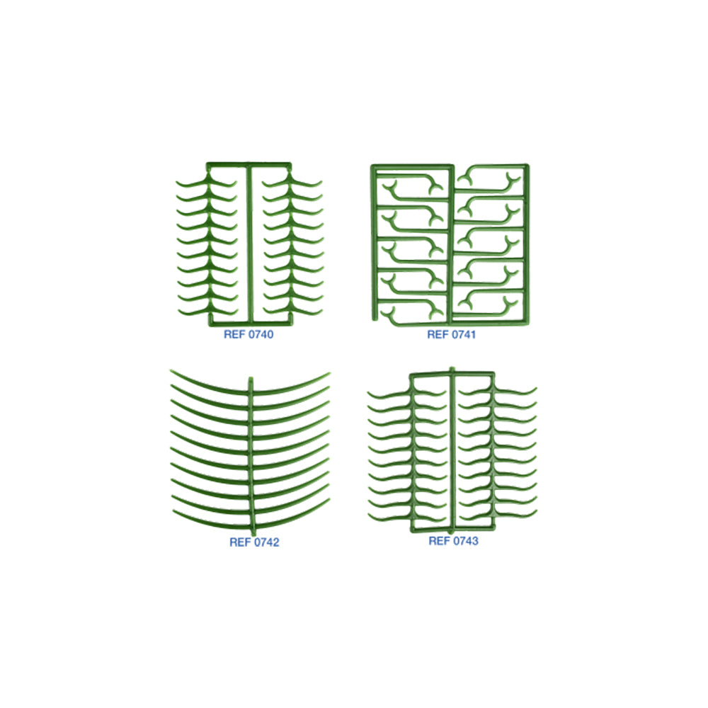 PREFORMED WAX CLASPS INTERDENT WAX PATTERNS